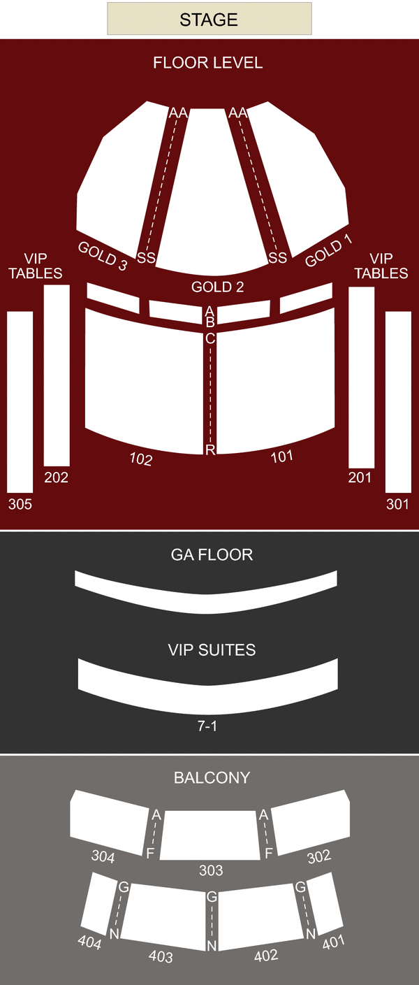 Vinyl Hard Rock Las Vegas Seating Chart